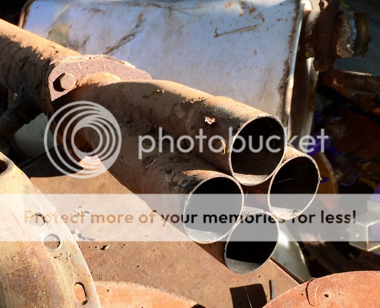 LCE 20r/22r/re old stainless header$200 MN | Pirate 4x4