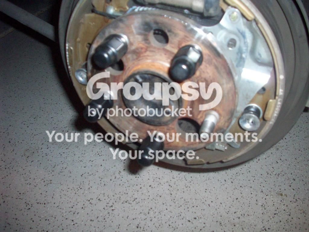 Diy for rear driver wheel stud check and replacement 1997 toyota camry ...