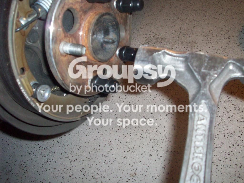 Diy for rear driver wheel stud check and replacement 1997 toyota camry ...